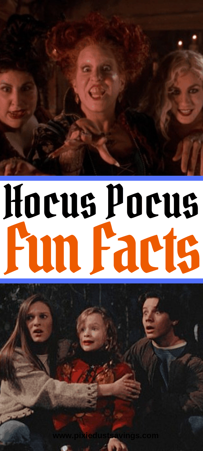 Disney's Hocus Pocus Fun Facts - Pixie Dusted Journeys