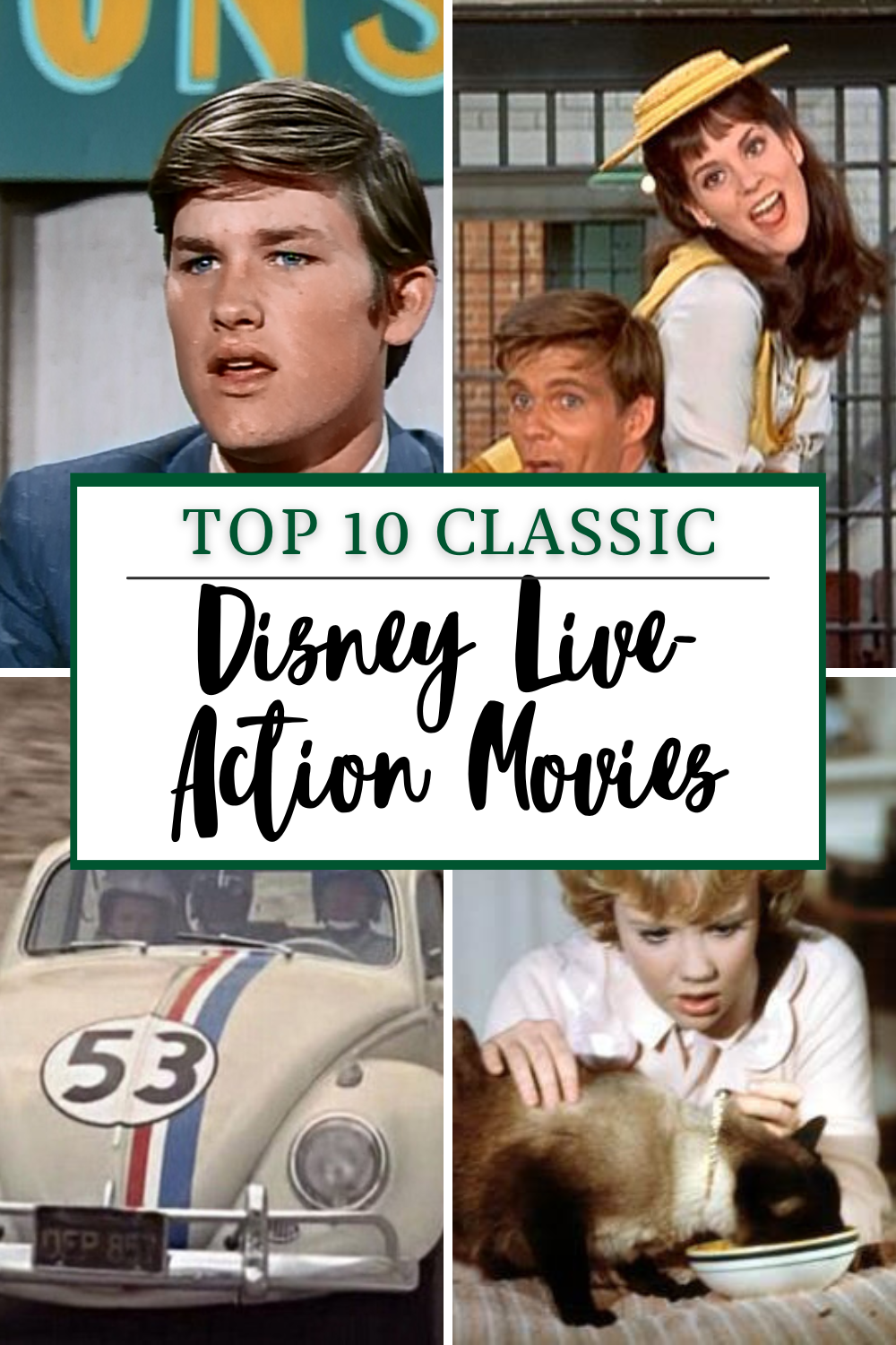 Top 10 Classic Disney Live Action Movies You Must See! - Pixie Dusted ...
