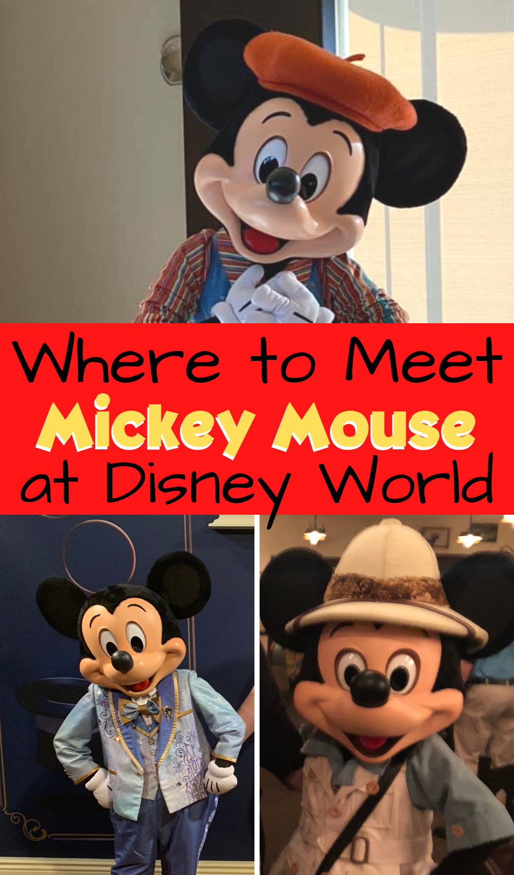 Where to Meet Mickey Mouse at Walt Disney World | Pixie Dust Savings