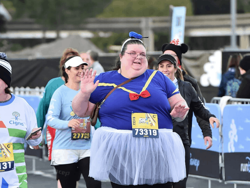 Disney Marathon Finish Line