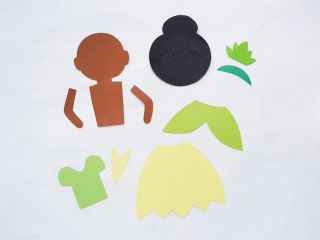 Princess Tiana Paper Doll Craft - Pixie Dusted Journeys