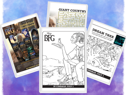 Disney's The BFG Printable Activity Pages - Pixie Dusted Journeys